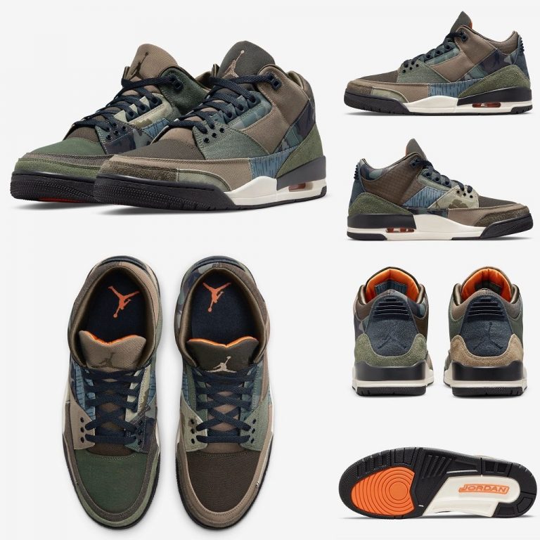 NIKE AIR JORDAN 3 RETRO SE PATCHWORK CAMOが11/29に国内発売予定【直リンク有り ...