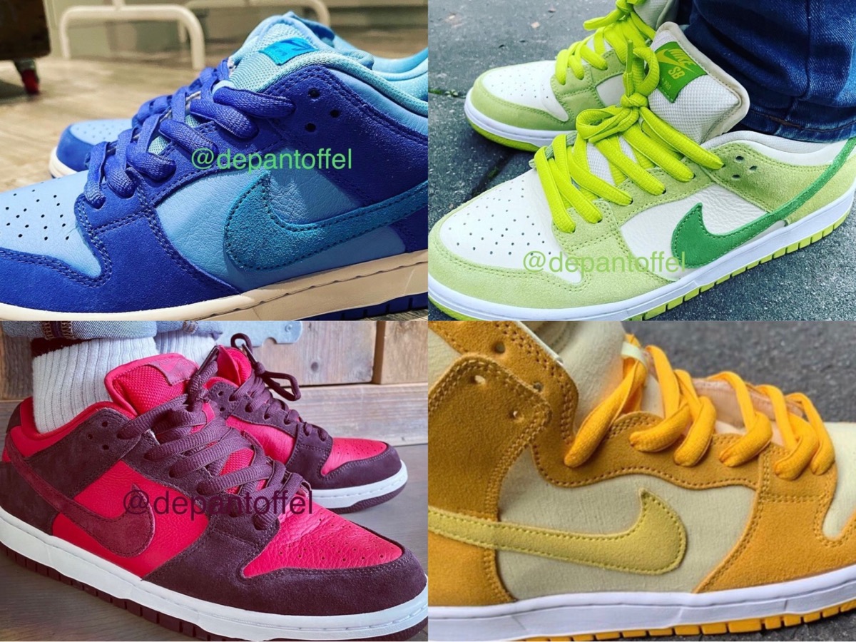 Nike SB Dunk Low & High Pro “Fruity Pack”が2022年夏に発売予定 - FASHION FALE