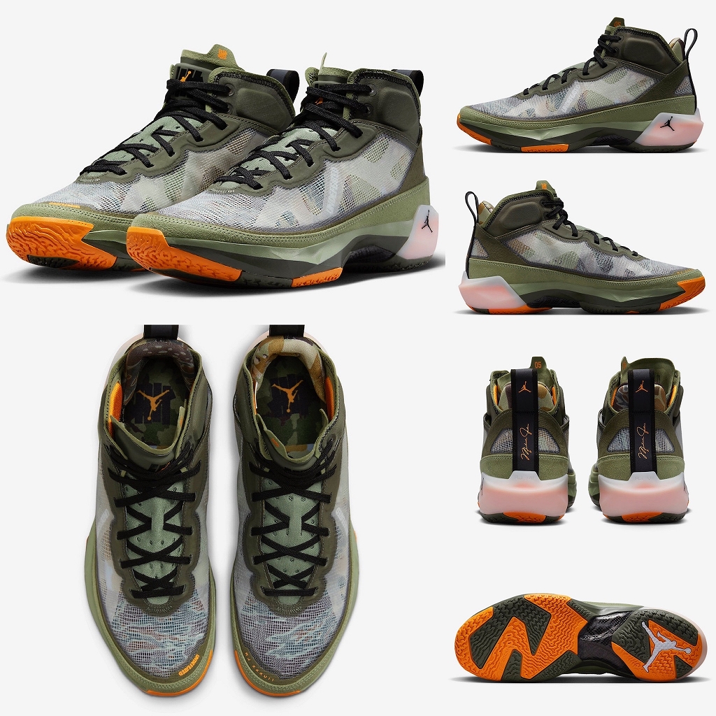 UNDEFEATED × NIKE AIR JORDAN 37、コラボアパレルが12/23、12/29に国内発売予定【販売店舗掲載中 ...