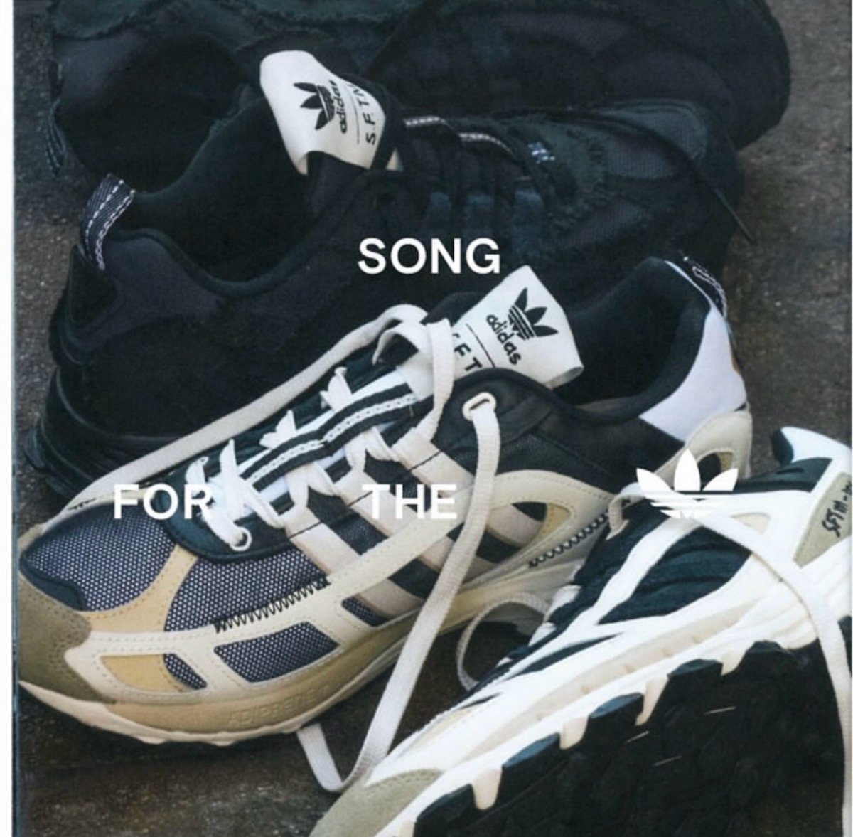 Song for the Mute × adidas 24SS Shadowturf “White” & “Black”が国内6月21日に発売 ...