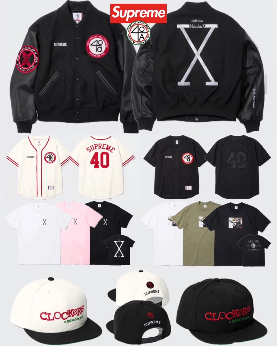 Supreme x 40 Acres Production & UMBRO 25SS Week9 が国内4月26日に発売【全商品一覧 価格など ...
