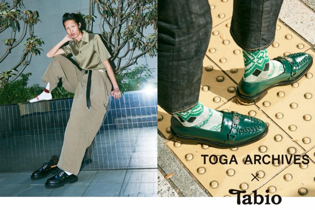 TOGA x Tabio コラボソックス第6弾が国内12月19日／12月20日より発売開始 - FASHION FALE